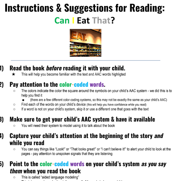 Alternative/ Augmentative Communication Program / Learning AAC (for ...